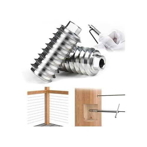 Jual Promo Muzata 40Pack 18 Invisible Cable Railing Kit Swageless Ten ...