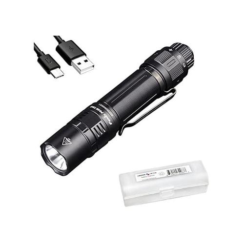 Jual Best Fenix Pd36 Tac Tactical Flashlight 3000 Lumen UsbC Recharge ...