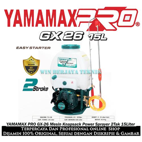 Jual YAMAMAX PRO GX 26 Mesin Knapsack Sprayer 2Tak Mesin Semprot Hama Gx26 - 15 Liter - Jakarta ...