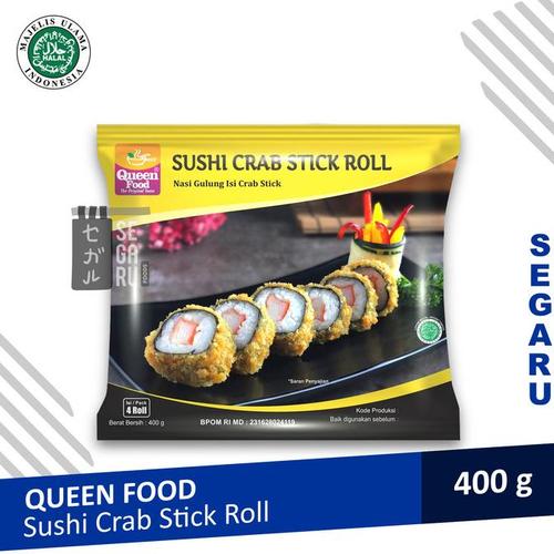Jual Queen Food Japanese Sushi Roll Instant isi Tuna / Kani Crabstick ...