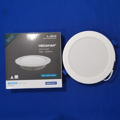 Jual Lampu DownLight Panel IB/Inbow 15W LED Bulat MEGAMAN - 4000k ...