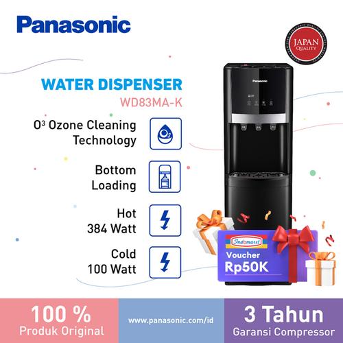 Promo Panasonic NY-WDB83MAK1 Water Dispenser Bottom Loading - Black ...