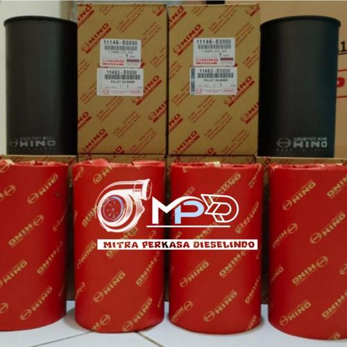 Jual 11463-E00050 Liner Boring Hino Lohan 500 J08E Set 3MM OEM 11463 ...