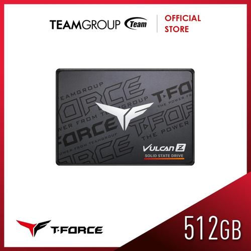 Jual Ssd team t-force 512gb 2.5 sata III 3.0 6Gbps 3d nand flash vulcan ...