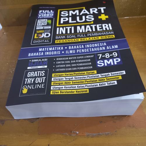 Jual SMART PLUS INTI MATERI BANK SOAL FULL PEMBAHASAN SMP KELAS 7 8 9 - Jakarta Selatan - RESKY ...