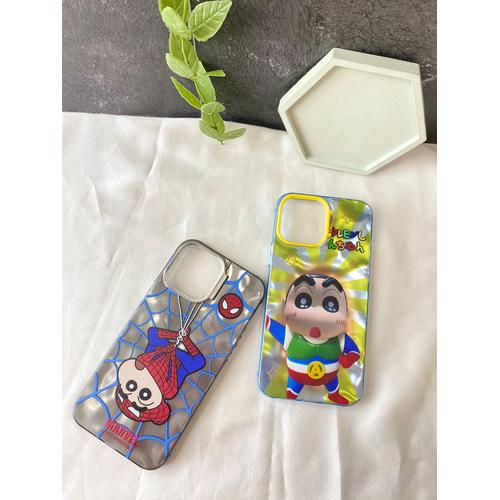 Jual NEW CASE !!! SILVER SHINCHAN PAHLAWAN PREMIUM 14 13 12 11 PRO PRO ...