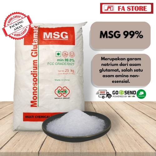 Jual Monosodium Glutamate MSG Ori Kristal Kemasan 1 kg - Kota Bandung - FA. C STORE | Tokopedia