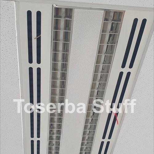 Jual LAMPU RM TROVE DIFFUSER AC 2x36 120CM LAMPU OFFICE KANTOR BUILDING ...