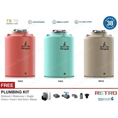 Jual Tangki / Tandon / Toren Air Penguin 650 Liter - TB 70 (TB70 ...