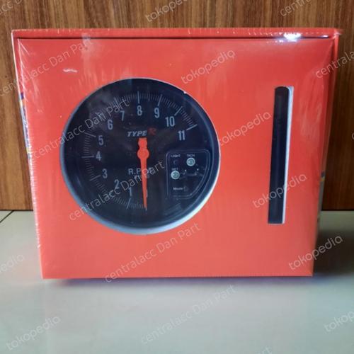 Jual Tachometer Type R Background Hitam - Tachometer RPM Type R ...