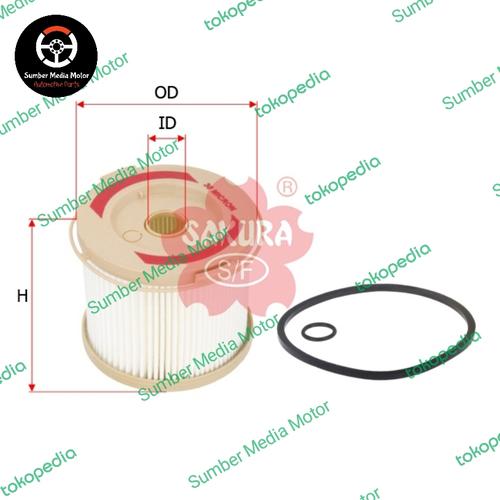 Jual Sakura Water Separator Filter Solar SF-1911-30 Racor E/T Plastic ...