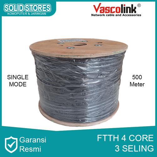 Jual Kabel Drop Wire Optik / DW FO FTTH 4 core /500M - Kota Medan ...