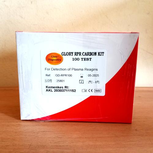 Jual Reagen RPR Carbon Kit 100 Test Glory Diagnostics - 500 Test - Kota ...