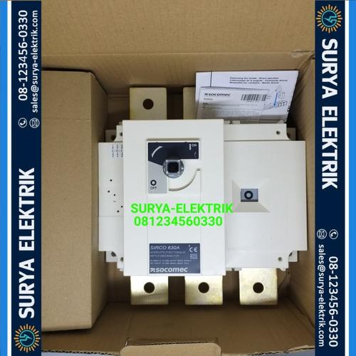 Jual LBS LOAD BREAK SWITCH HANDLE ON OFF SOCOMEC SIRCO 3P 200A 200 A AMP - Jakarta Pusat - SURYA ...