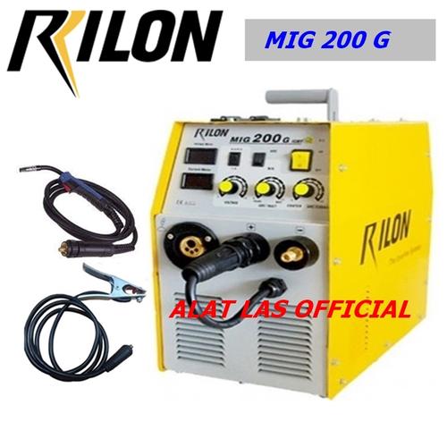 Jual Mesin Las Rilon MIG 200G Trafo Las MIG 200 G - Jakarta Barat ...