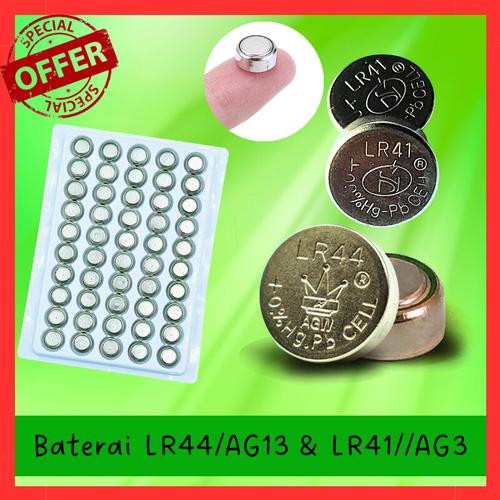 Jual Baterai LR44/ AG13, LR41/ AG3 Batu Battery Kancing Alkaline Jam tangan - Jakarta Timur ...