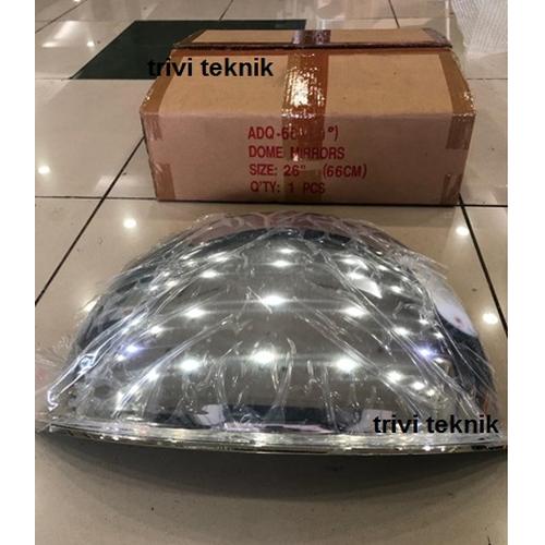 Jual mirror half dome convex security,cermin Persimpangan indoor - 60cm ...