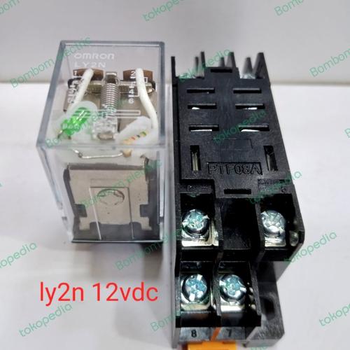 Jual relay omron ly2n 12vdc+socket - Jakarta Barat - shop lestari listrik | Tokopedia