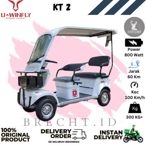 Jual Mobil Listrik Golf Uwinfly KT2 By U-WINFLY Buggy Electric Car Roda ...