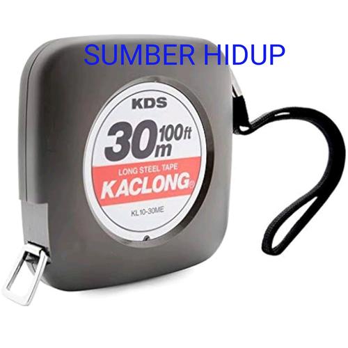 Jual Meteran KDS Kaclong 30m Measuring Long Steel Tape 30 Meter KL10 ...