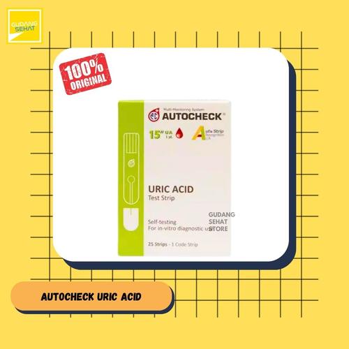 Jual STRIP AUTOCHECK ASAM URAT / URIC ACID - Jakarta Barat - Gudang ...