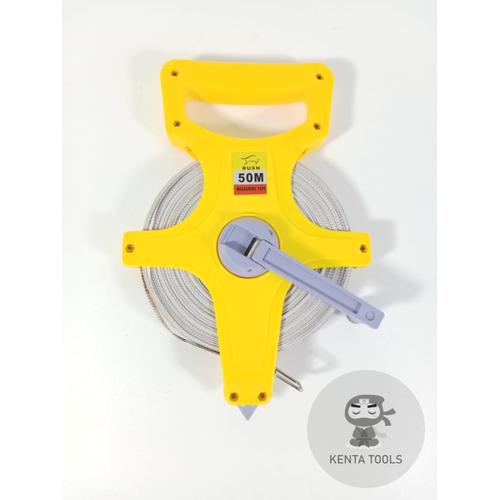 Jual Meteran Fiber PVC 30 50 100 M / Meter Tancap Tanah Roll - Kota Surabaya - Fastpro | Tokopedia