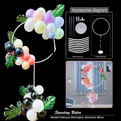 Jual Standing Tiang Dekorasi Balon Bulat / Standing Balon Bentuk ...