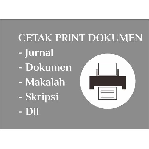 Jual Cetak print dokumen jurnal makalah tugas skripsi - HVS 100, A4 ...
