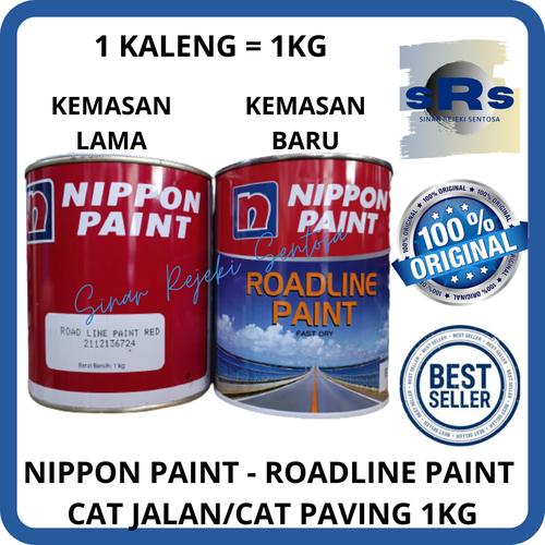 Jual NIPPON PAINT - ROADLINE PAINT/CAT MARKA JALAN/CAT PAVING 1KG ...