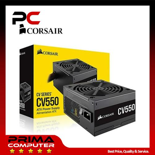 Jual PSU Corsair CV Series CV550 550W CV 550 | 80 Plus Bronze | Flat ...