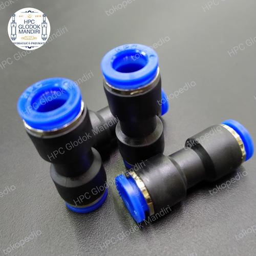 Jual Fitting Pneumatic Selang Nepel Connector Angin Reduser HPC - 16 x ...