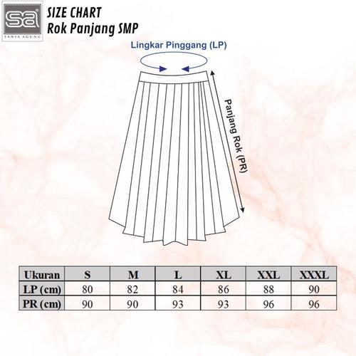 Jual Pusat Seragam Sekolah - Seragam Sma Ma Rok Sekolah Panjang Model ...