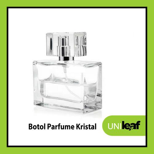 Jual botol parfum antik spray 30ml kristal kotak tutup bening - Kab ...