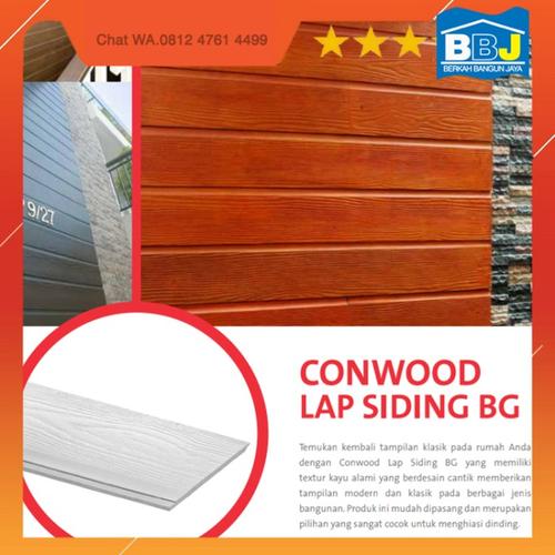 Jual Conwood Dinding Panel Lapsiding BG | Conwood Dinding | Wall Panel ...