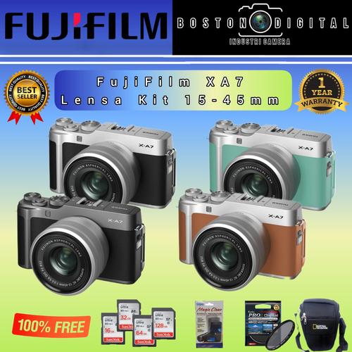 Jual FUJIFILM X-A7 KIT 15-45MM / FUJIFILM XA7 KIT 15-45MM / FUJIFILM ...