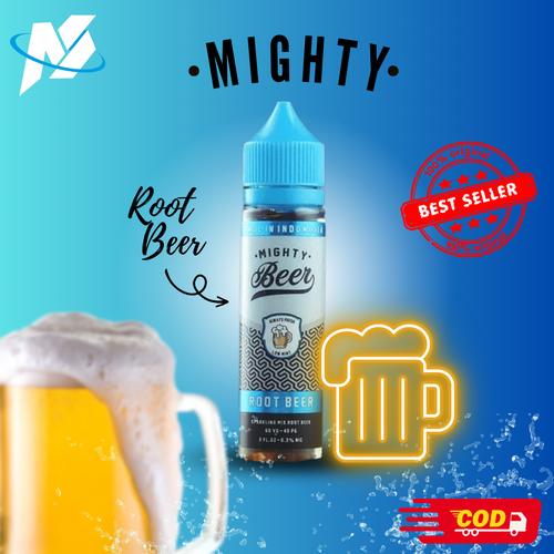 Jual Botol isi liquid freebased MIGHTY RootBer 60ml jelas botol botol ...