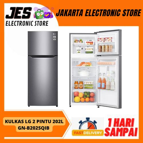Promo KULKAS LG GN-B202SQIB 2 PINTU 202L SMART INVERTER & MULTI AIR ...