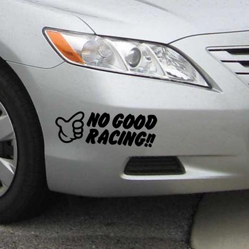 Jual CUTTING STICKER NO GOOD RACING BUMPER MOBIL STIKER VARIASI TUTUP ...