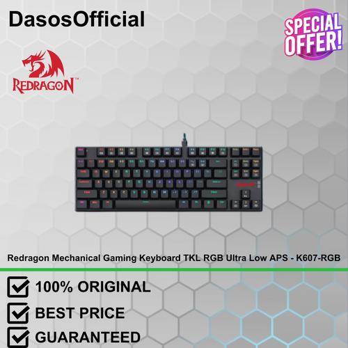 Jual Redragon Mechanical Gaming Keyboard TKL RGB Ultra Low APS - K607 ...