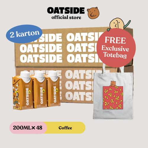Promo OATSIDE Mini Cap Oat Milk Coffee 200ml (48 Pcs/2 Karton)(Kemasan ...