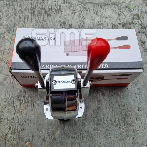 Jual Handle Kemudi Gas Mesin Kapal Handle Remote Control 2 Handle ...