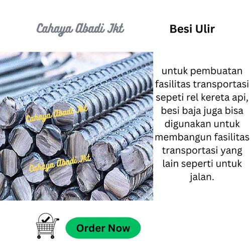Jual BESI ULIR / BESI BETON 13 MM ULIR SNI - kantor - Jakarta Pusat ...