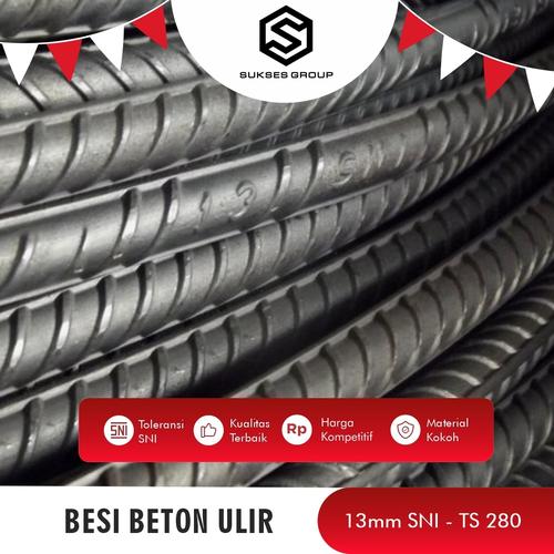 Jual Besi Beton Ulir 13mm Sertifikat SNI - TS 280 - Kota Surabaya - SUKSES MEKAR ABADI | Tokopedia