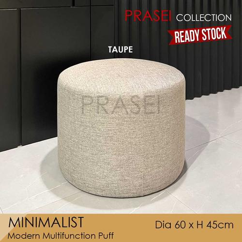Jual MINIMALIST 60 - Modern Fabric Stool Pouffe Puff Kursi Bulat Kain ...
