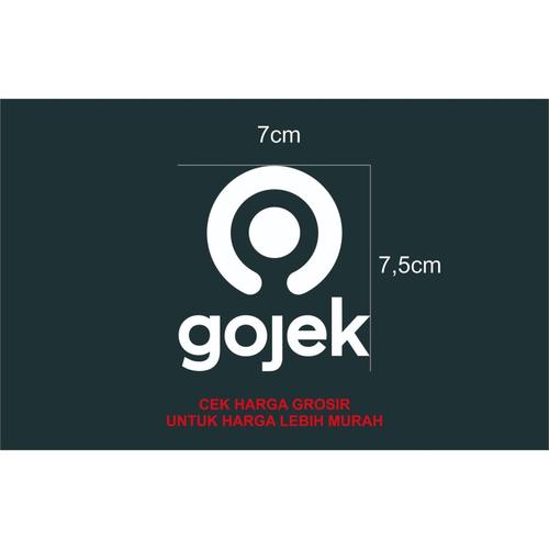 Jual Cutting Sticker Gojek Logo Baru 2019 Cocok Untuk Dimotor dan Helm ...