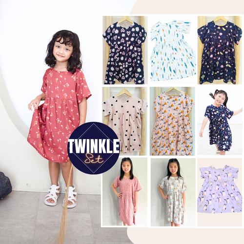 Promo Dress Anak Perempuan Daster Cewek Rayon Pakaian Piyama Baju Tidur ...