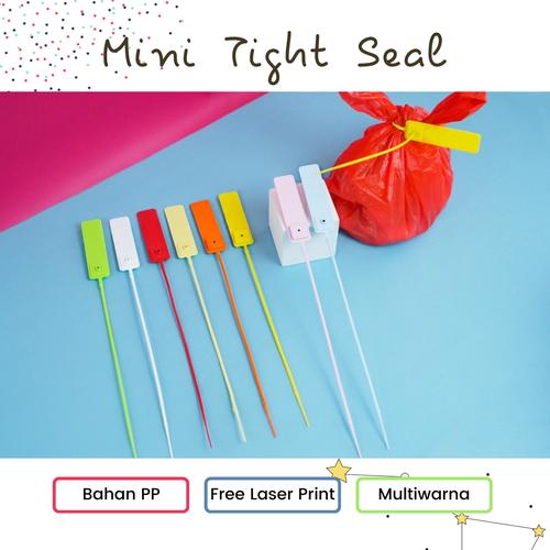 Jual Segel Plastik Mini Label Tag Sepatu Tas Hang Tag Baju Segel ...