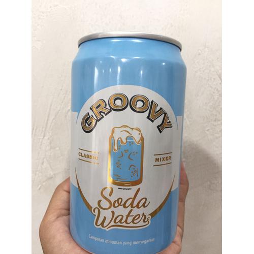 Jual GROOVY ZODA WATER KALENG 330ML X 1, CAMPURAN MINUMAN BERSODA ...