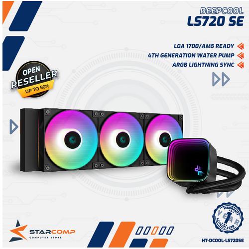 Promo Deepcool LS720 SE ARGB 360mm AIO CPU Cooler LS 720 Cicil 0% 3x ...