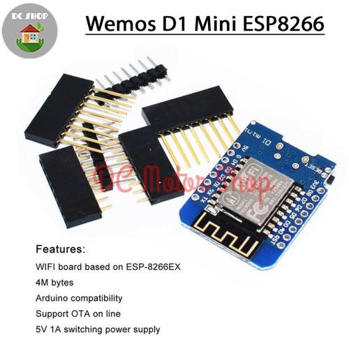 Jual XY WeMos D1 Mini NodeMCU Arduino ESP8266 EX WiFi Development Board - Jakarta Barat ...